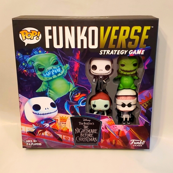Funko | Toys | Funkoverse Pop Strategy Game Disneys Tim Burtons The ...